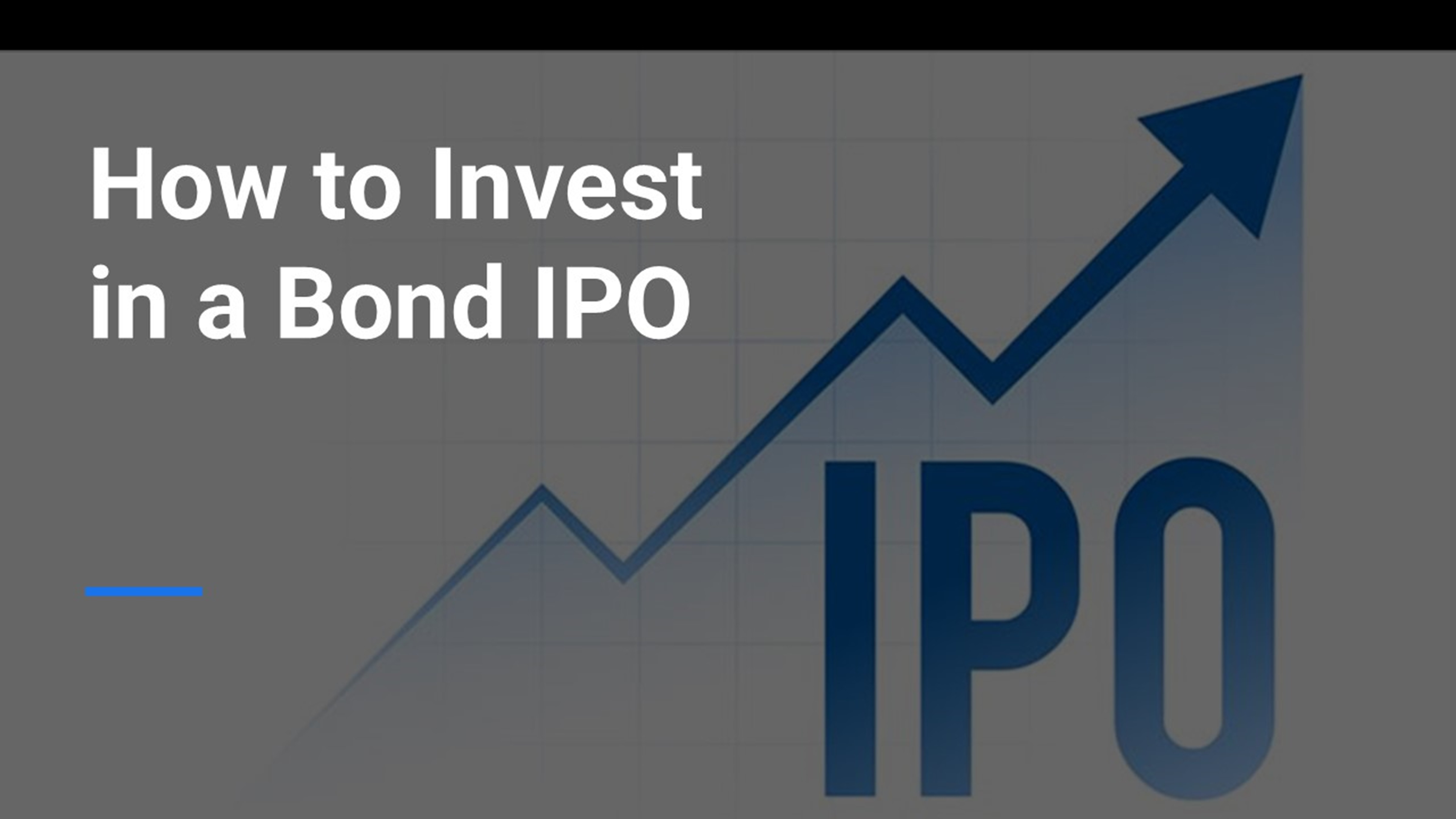 How to Invest in a Bond IPO in India – Step-by-Step Guide