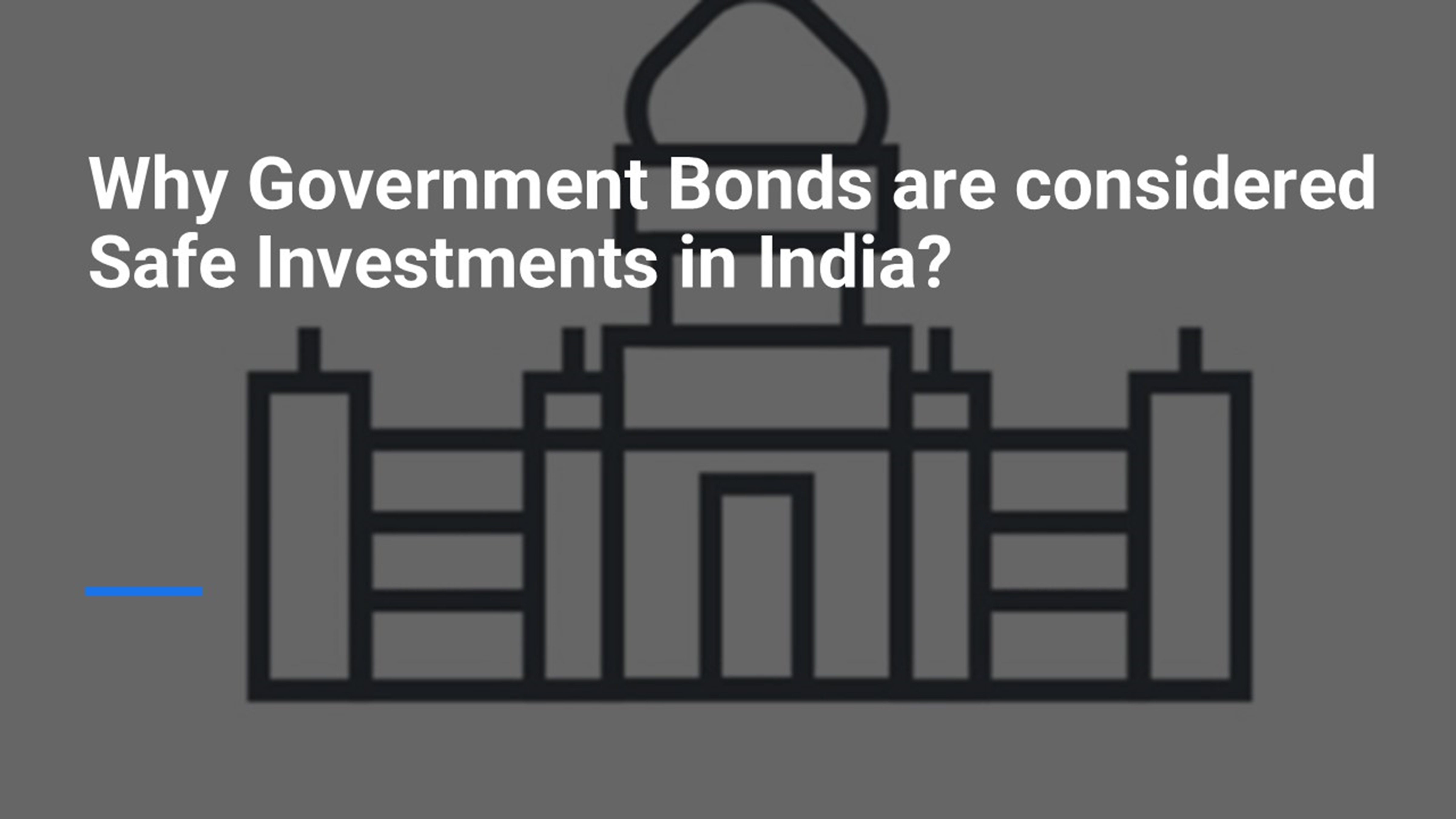 Why Govt Bonds Are Safe Investments in India in 2026 | Explained